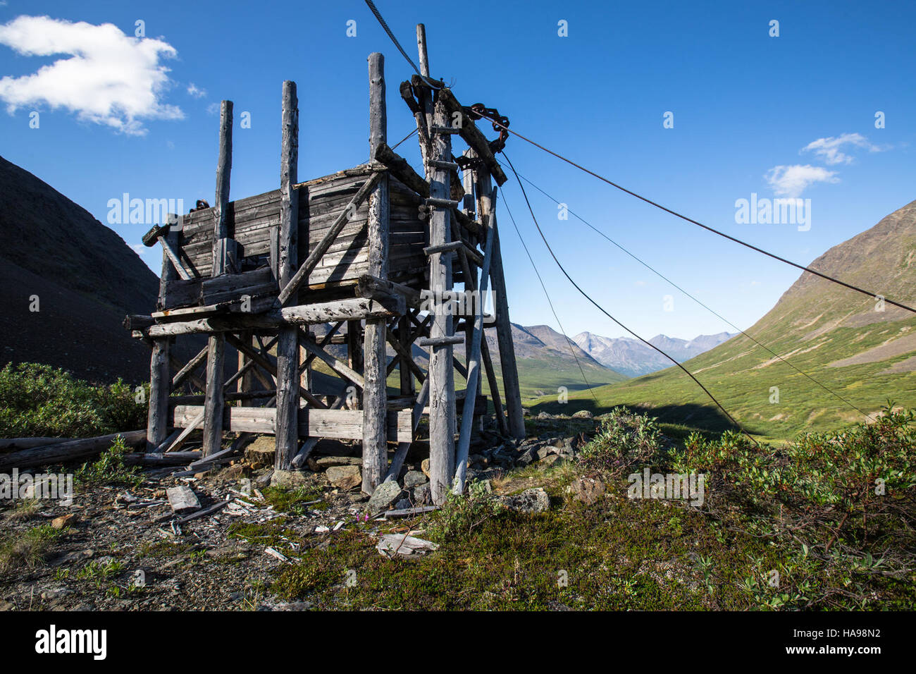 The Bremner Mine, located within Alaska's national parks, showcases ...
