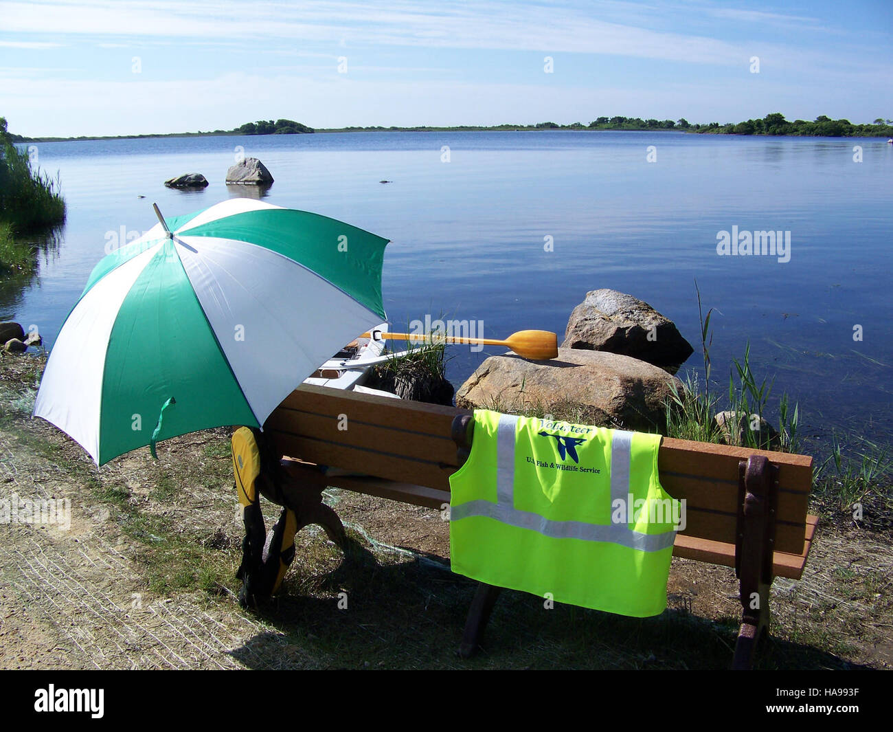 The kayak launch at the national park offers a sustainable way for ...