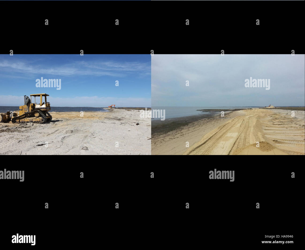 Moore's Beach in New Jersey has undergone significant environmental ...