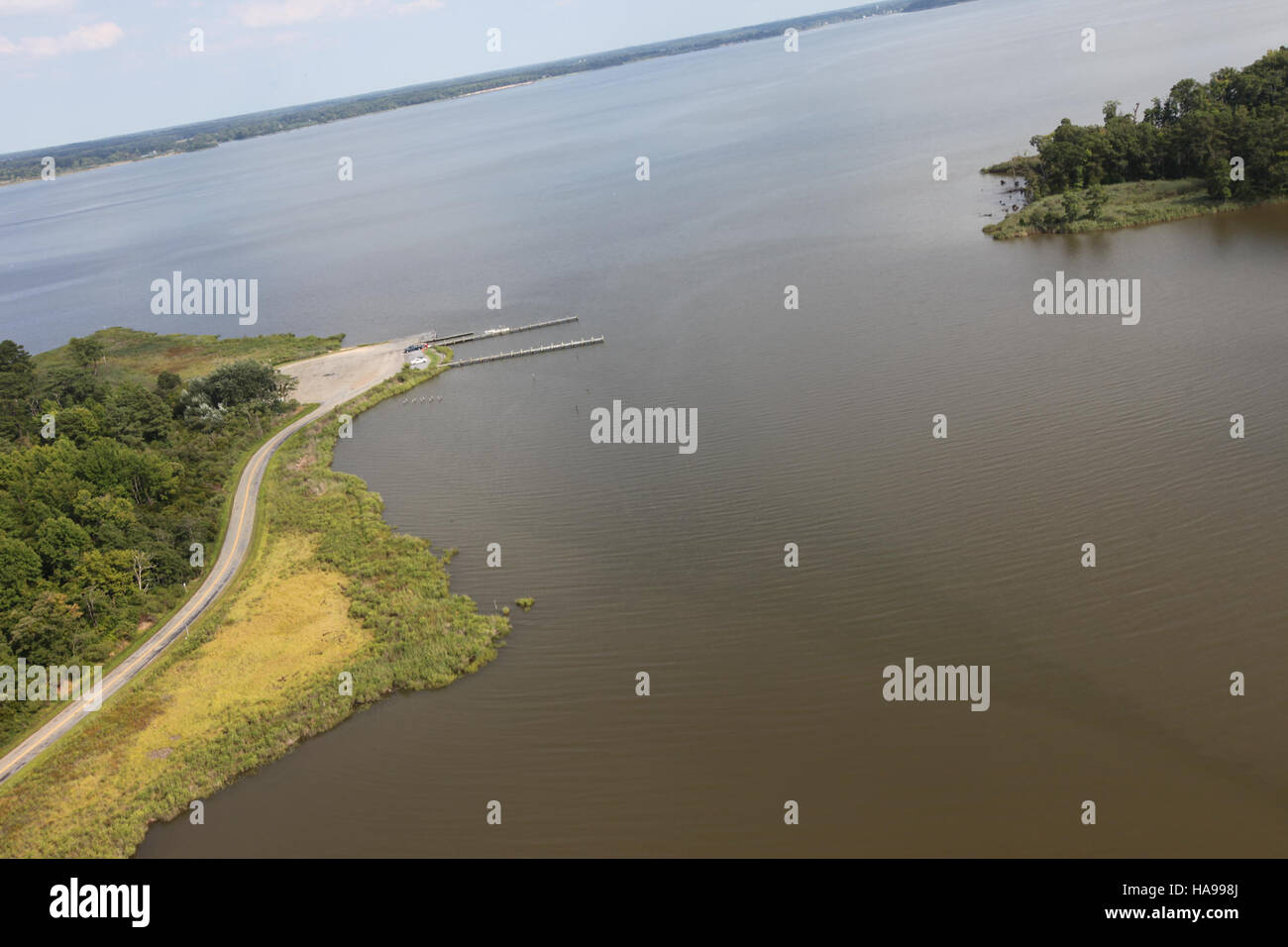 usfwsnortheast 14848293509 Hail Cove dock Stock Photo - Alamy