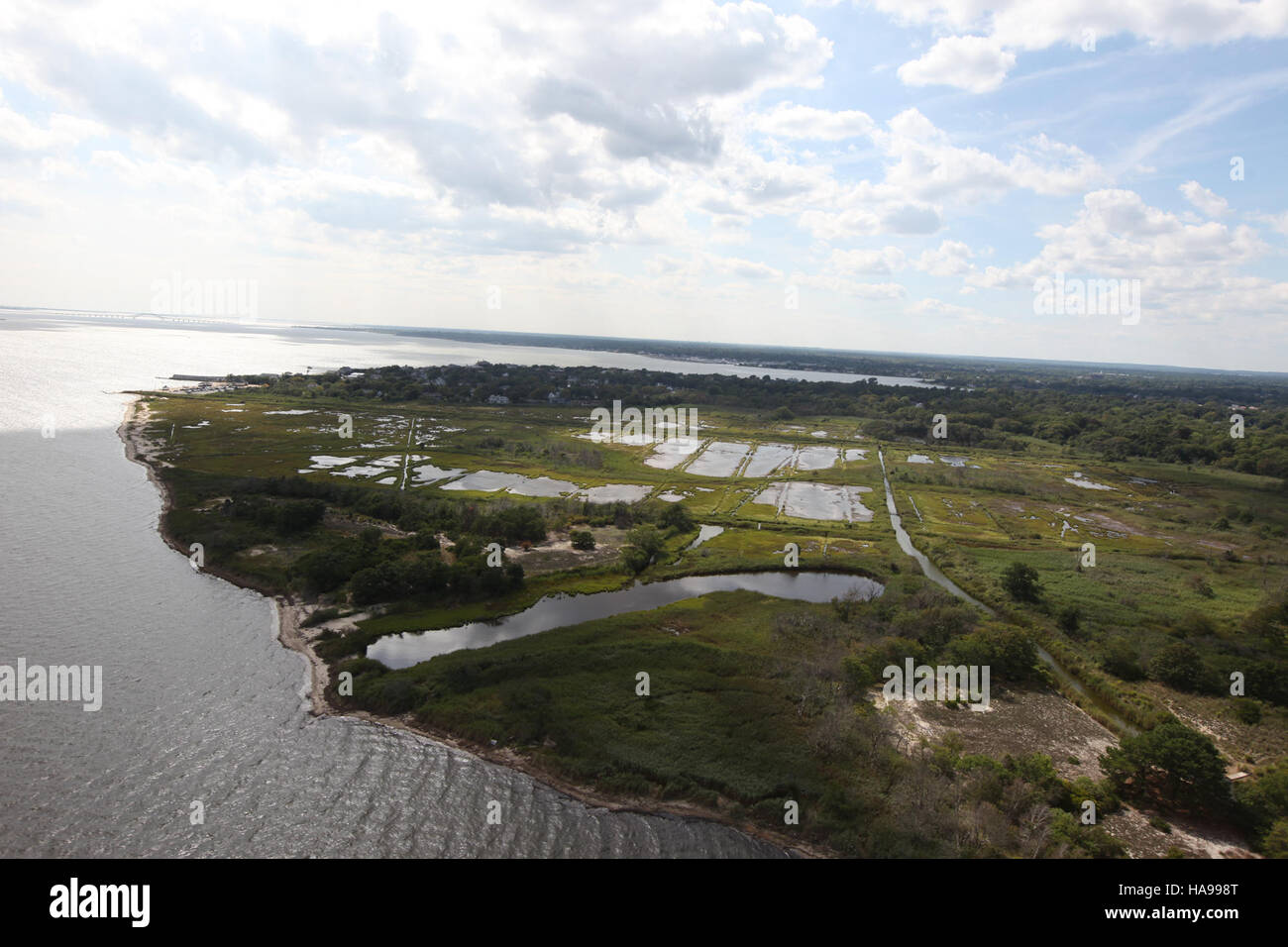 The jetty at Seatuck National Wildlife Refuge serves as a critical ...