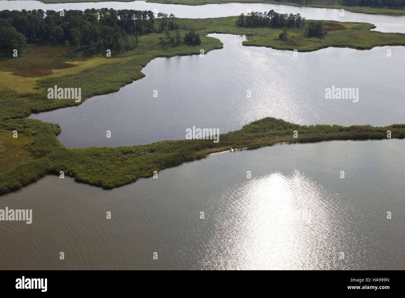 Hail Cove, viewed from above, is located in a protected area managed by ...