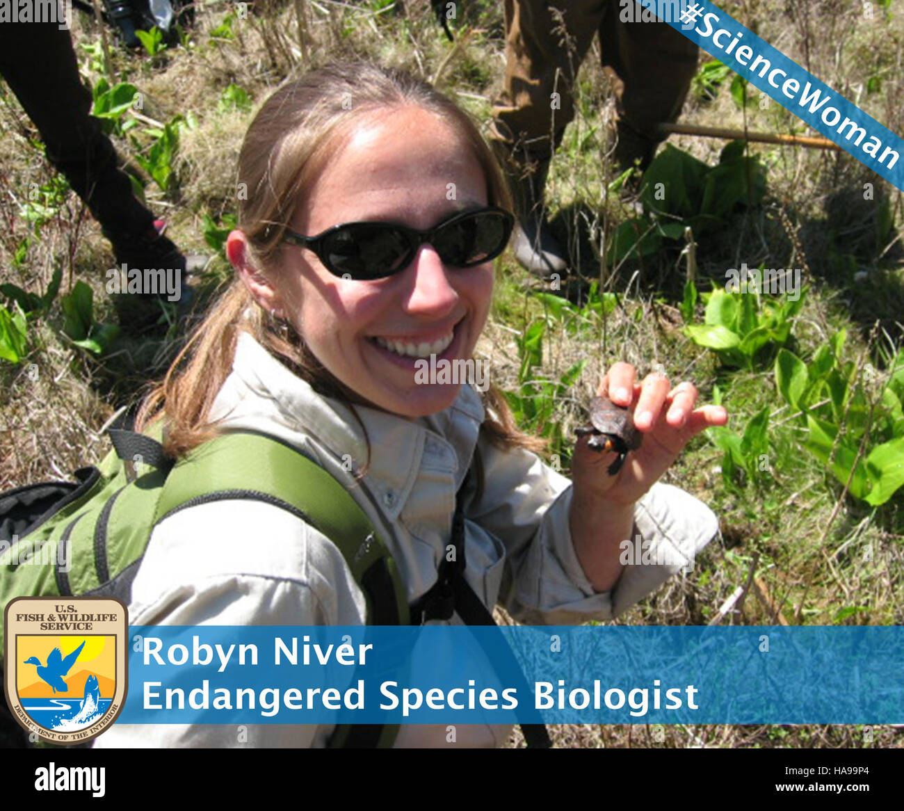 Robyn Niver, recognized as #ScienceWoman by USFWS Northeast ...