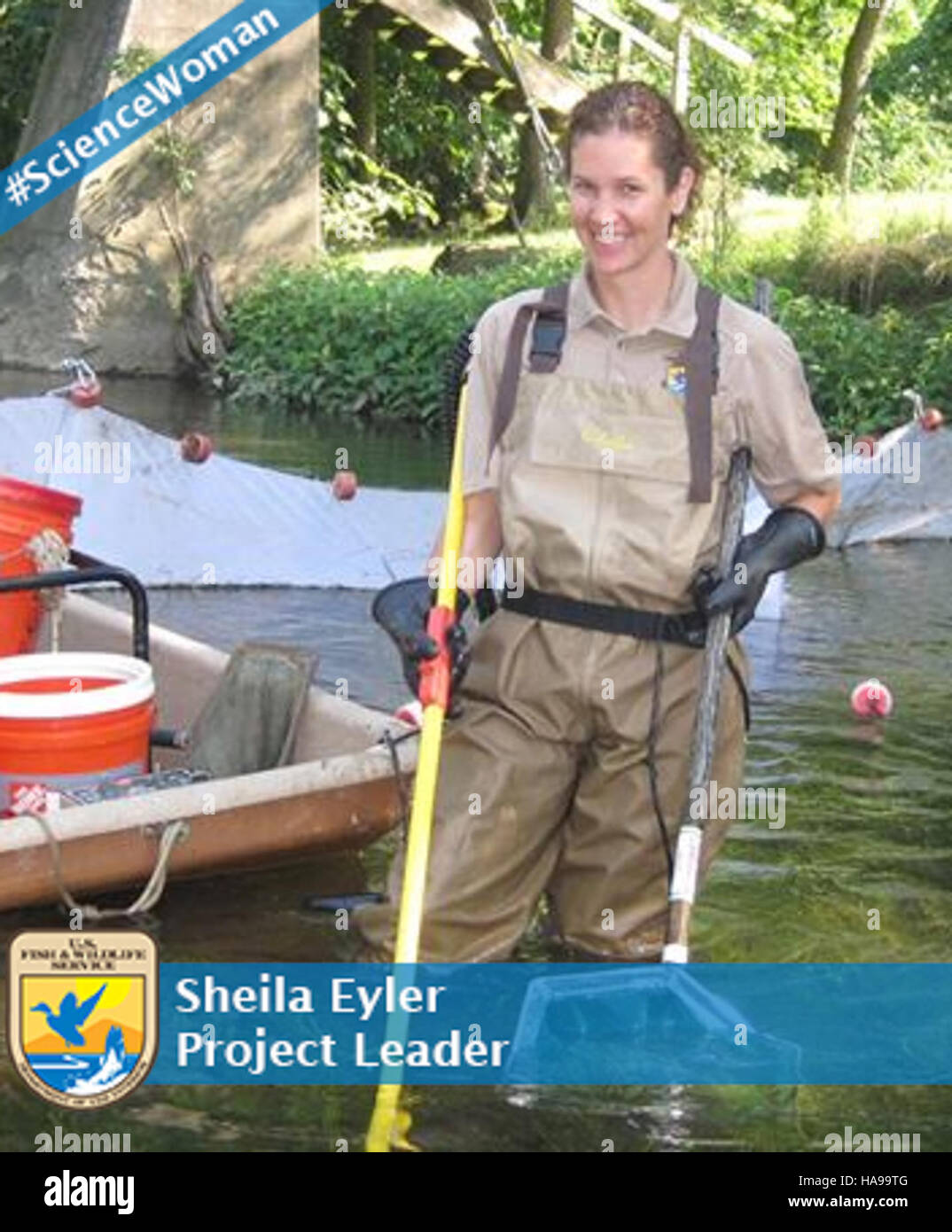 Sheila Eyler, a prominent figure in wildlife conservation, is ...