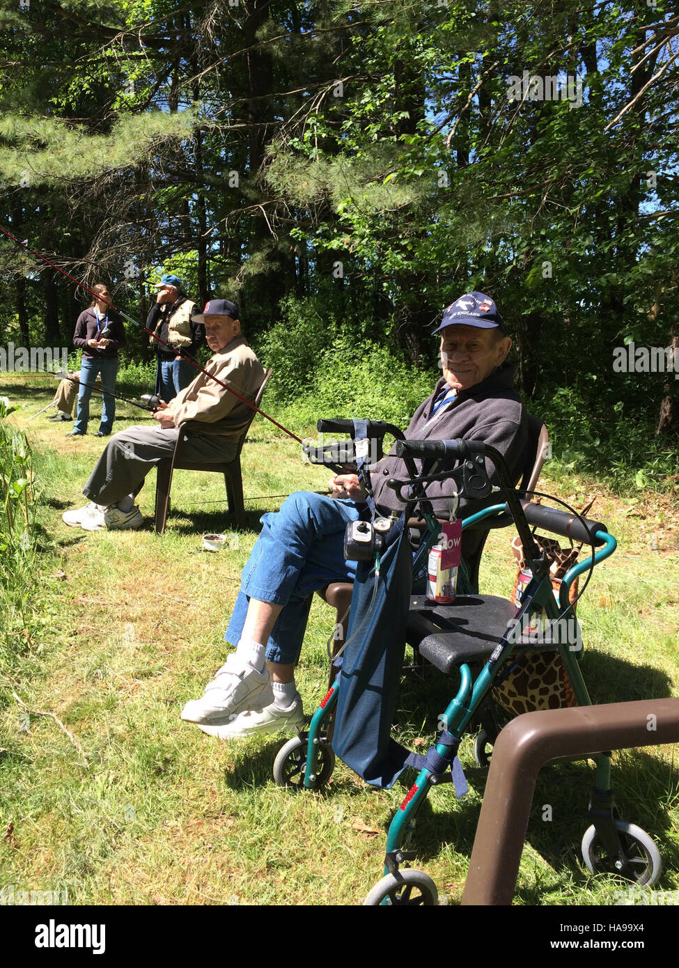 The Cronin Veteran's Fishing Program, part of a national park ...