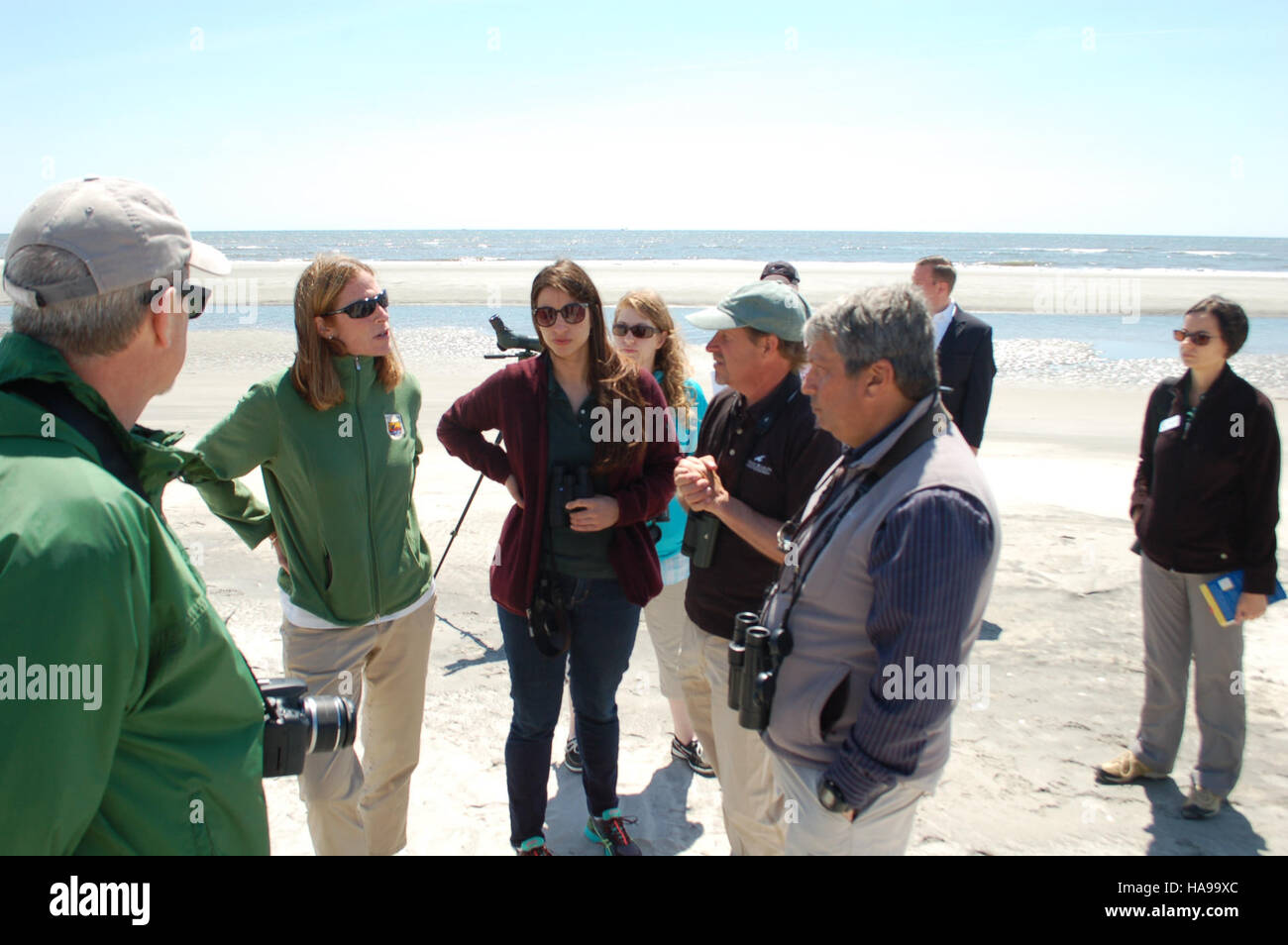 The USFWS Northeast Regional Director Wendi Weber tours the Stone ...