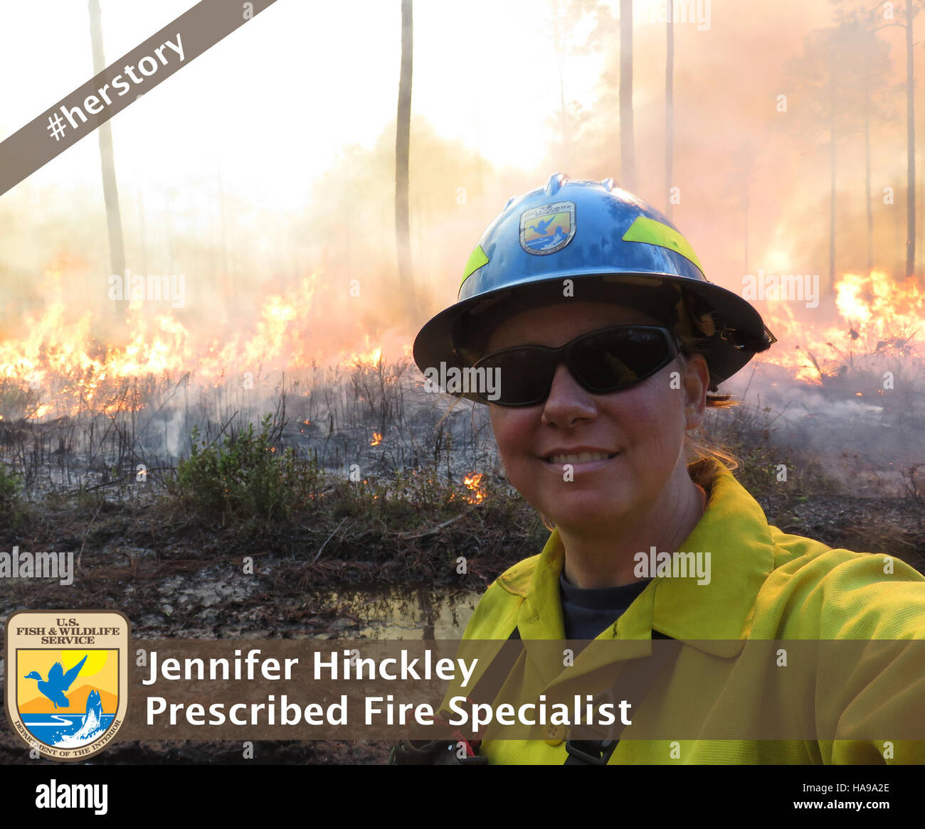 Jennifer Hinckley, a leader in the U.S. Fish and Wildlife Service, is ...