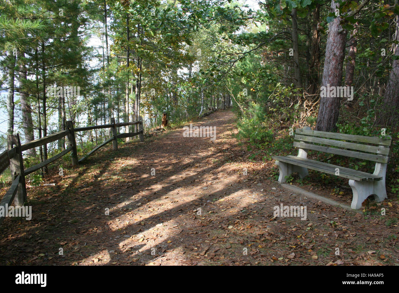 Ferry Way Trail, located in a U.S. National Park, offers visitors a ...