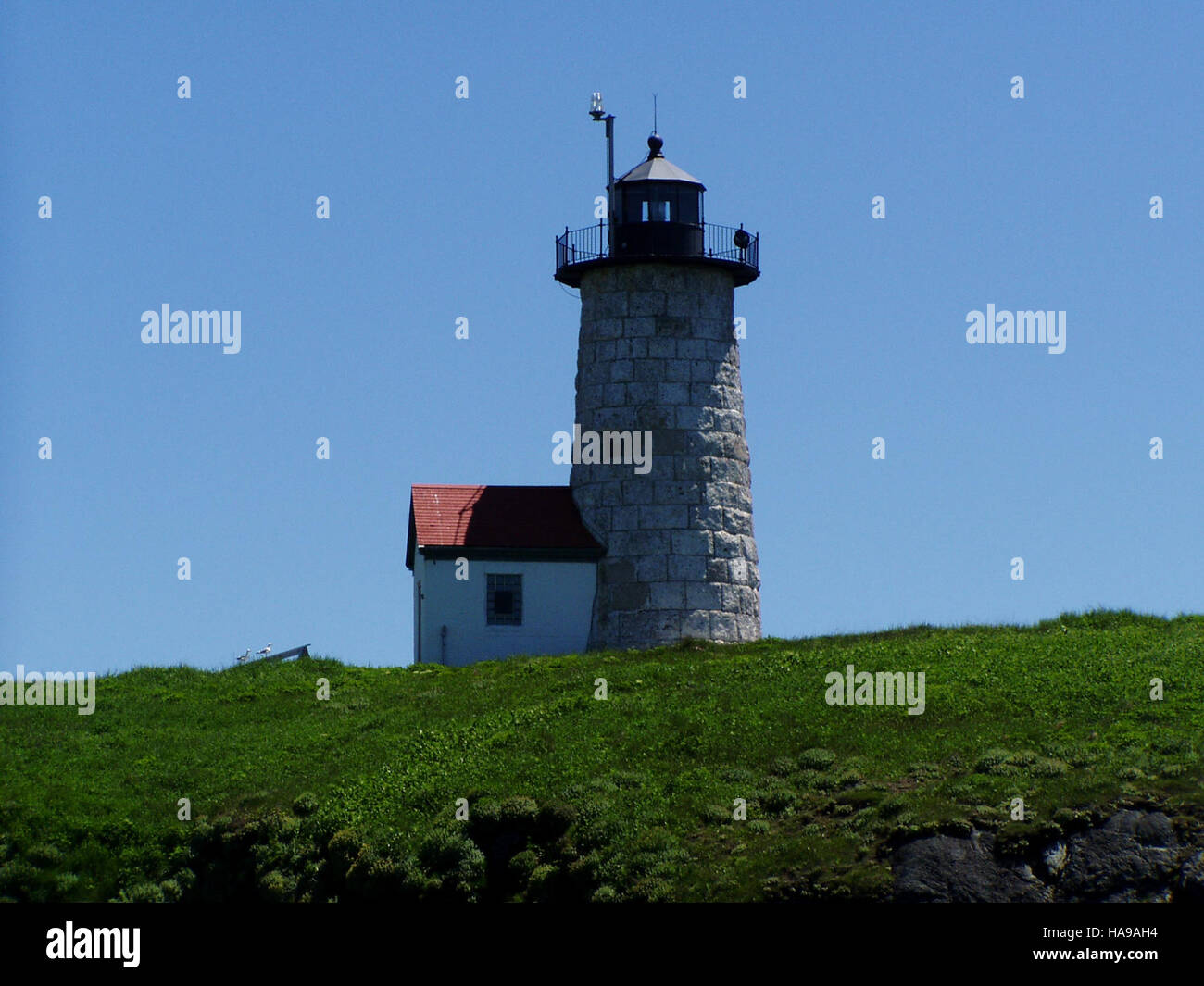 Libby Lighthouse, located in a national park, serves as both a historic ...
