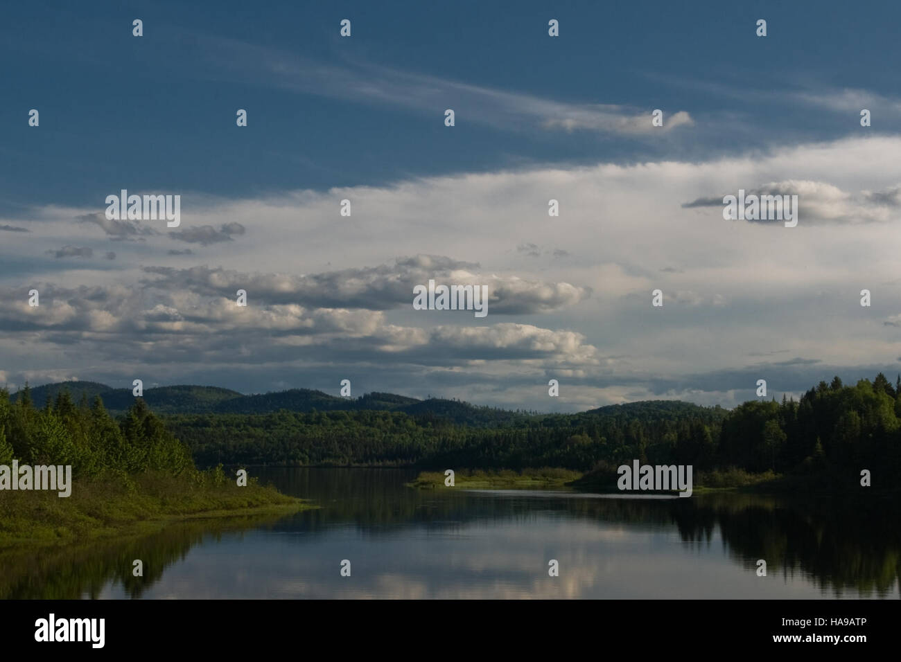 The Great North Woods National Park in the northeastern United States ...
