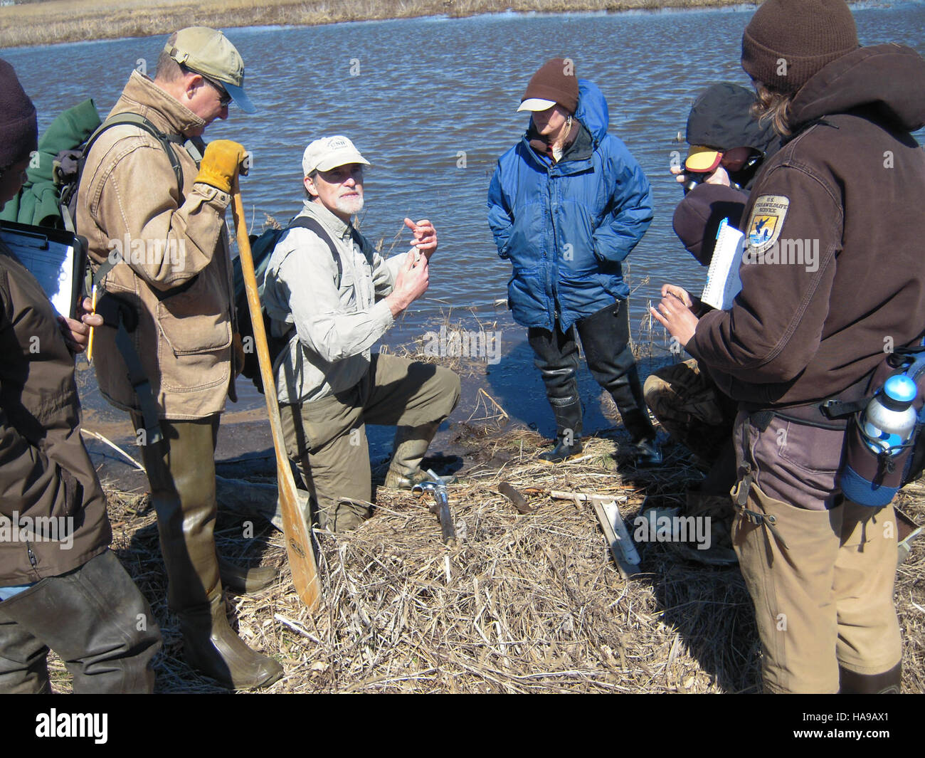 Fieldwork in salt marsh ecosystems helps monitor the health of these ...