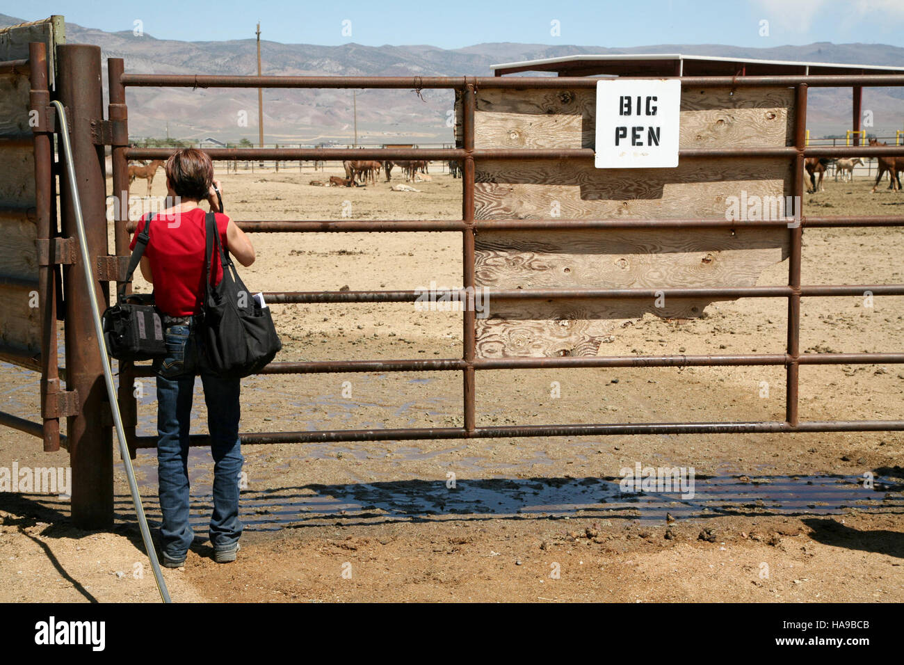 This image shows a public tour in a National Park managed by the Bureau ...