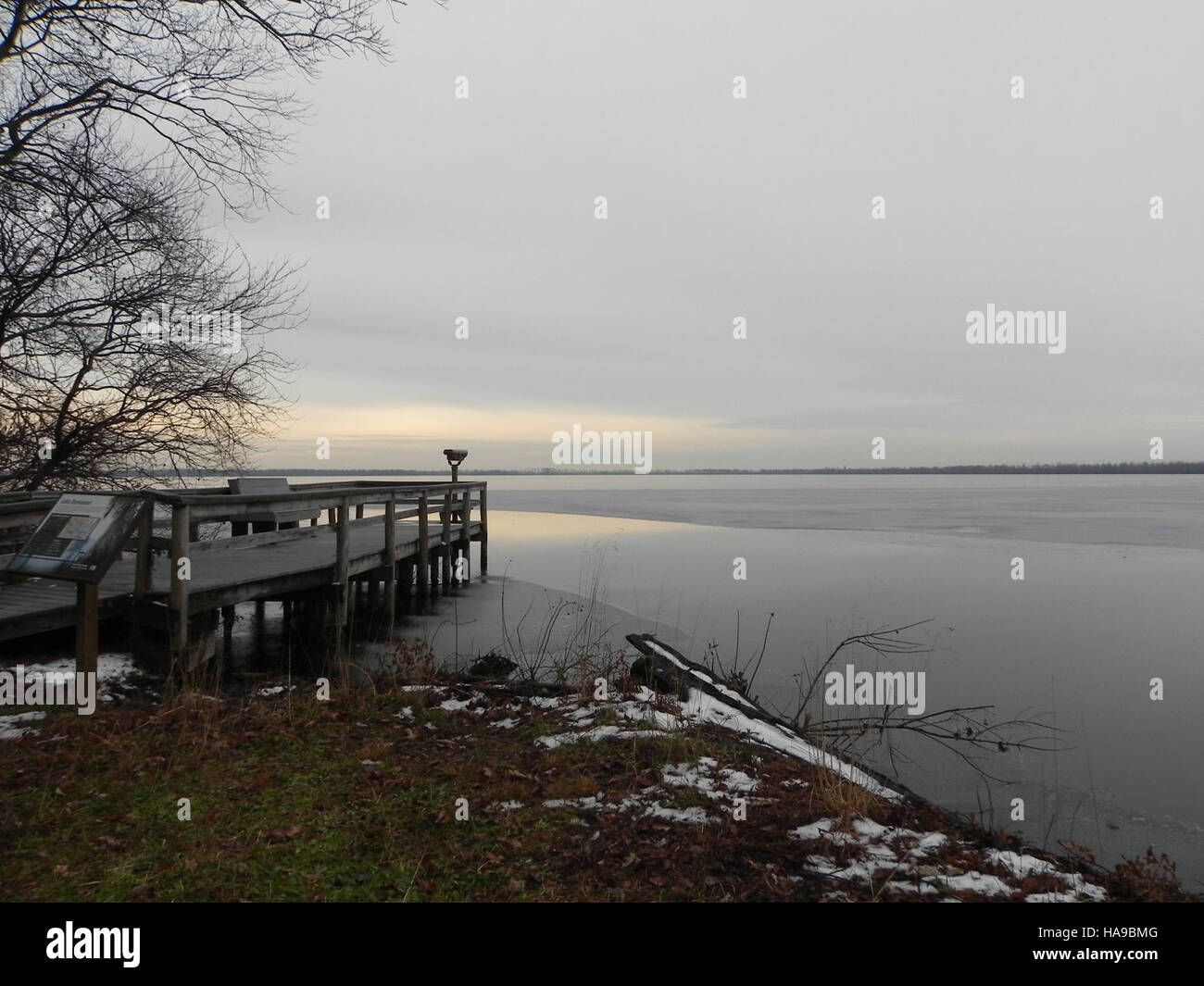 Washington Ditch Pier is part of a national park, highlighting the ...
