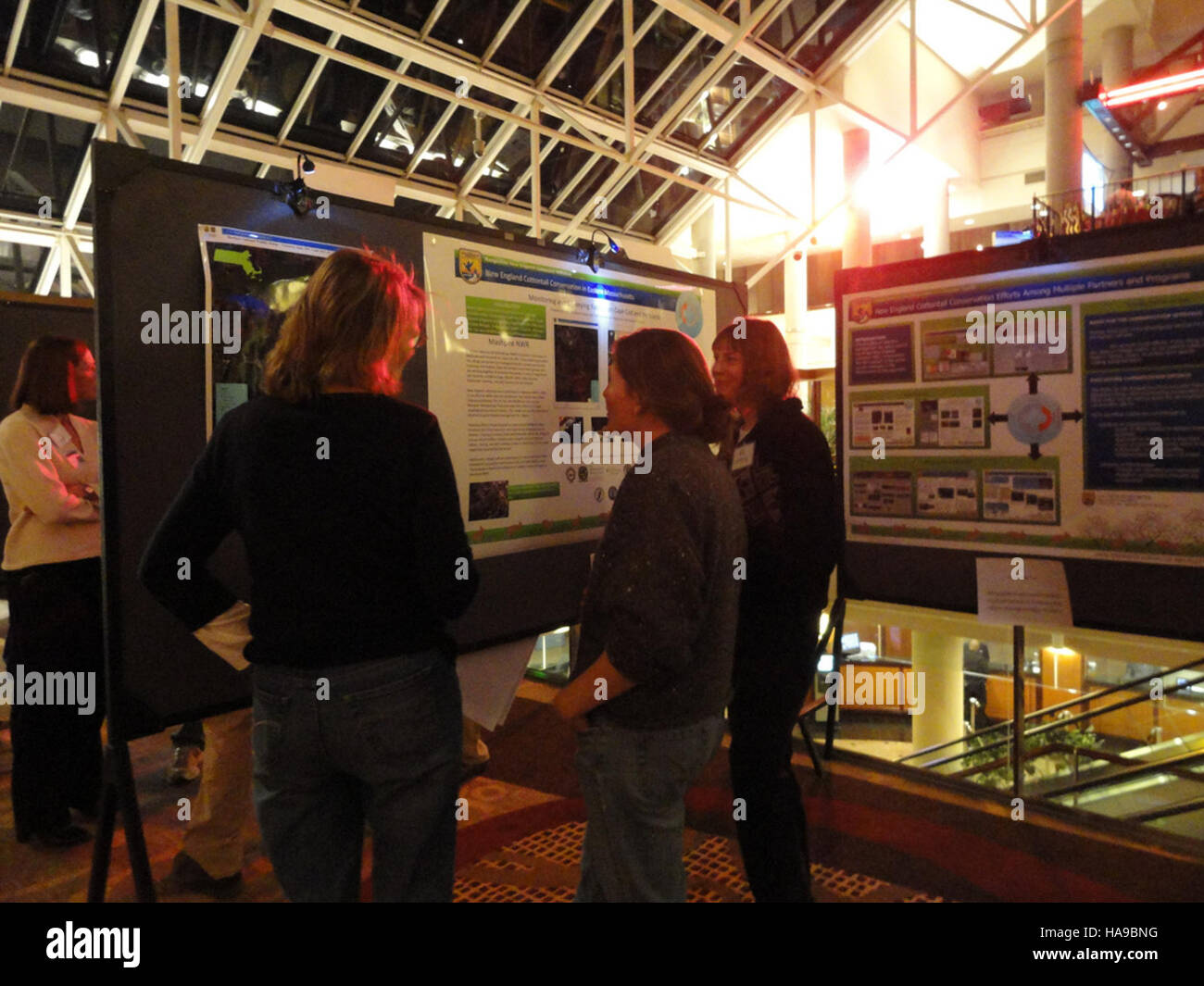 The Poster Session organized by the U.S. Fish and Wildlife Service ...