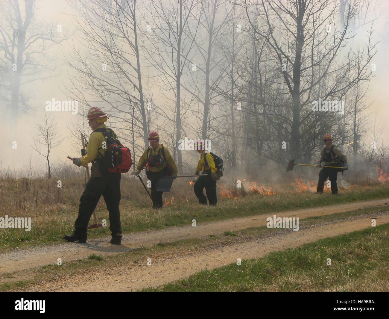 Controlled burn national park hi-res stock photography and images - Alamy