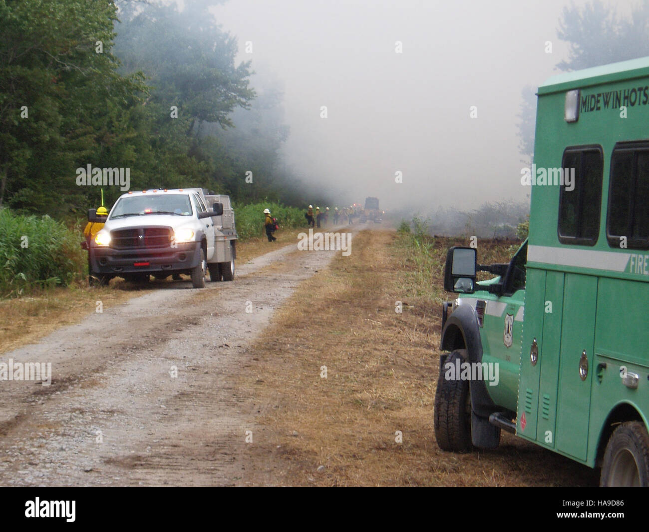 usfwsnortheast 6052503932 Midewin Hotshots Stock Photo - Alamy