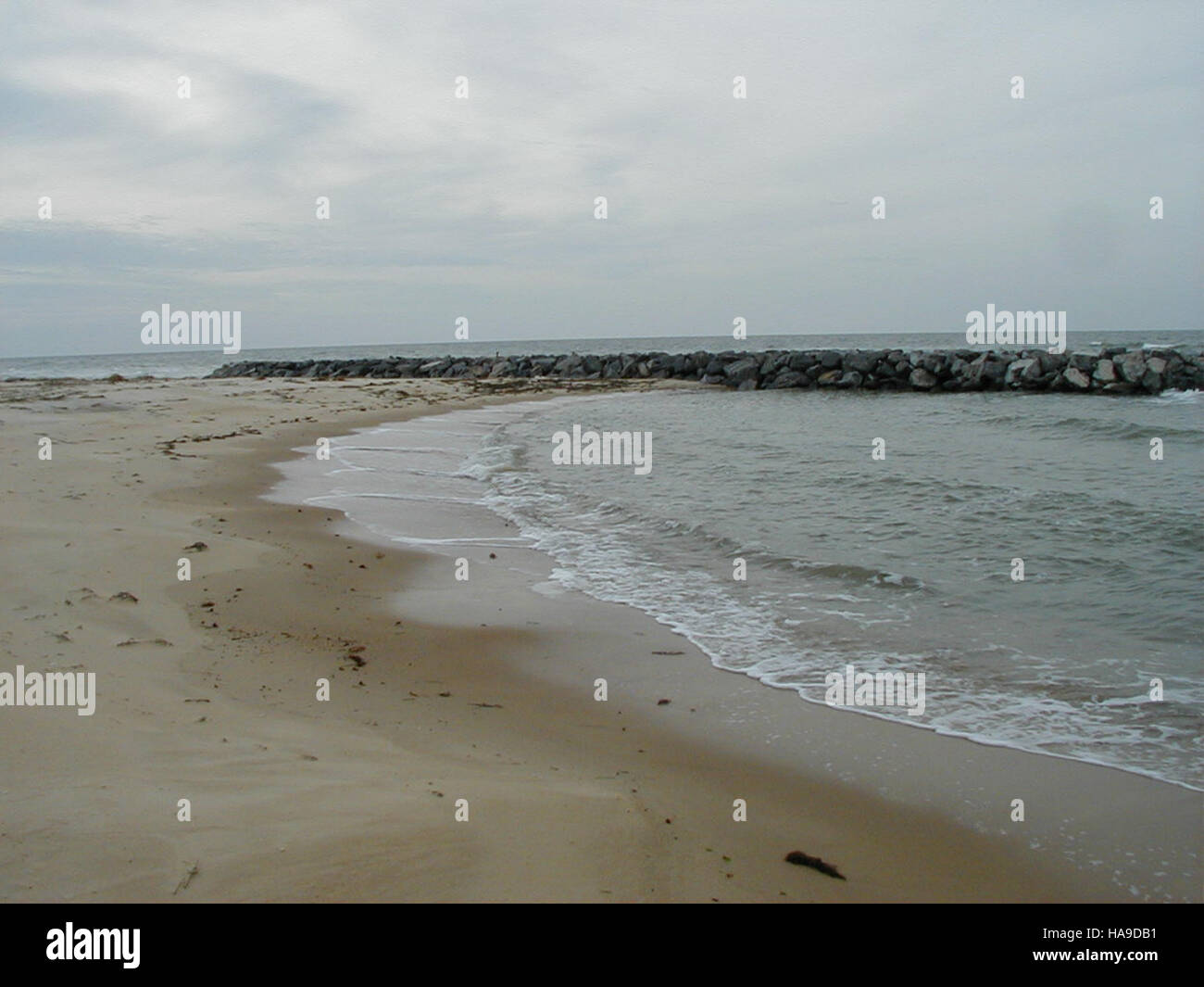 The offshore breakwater system, part of a national park project, aims ...