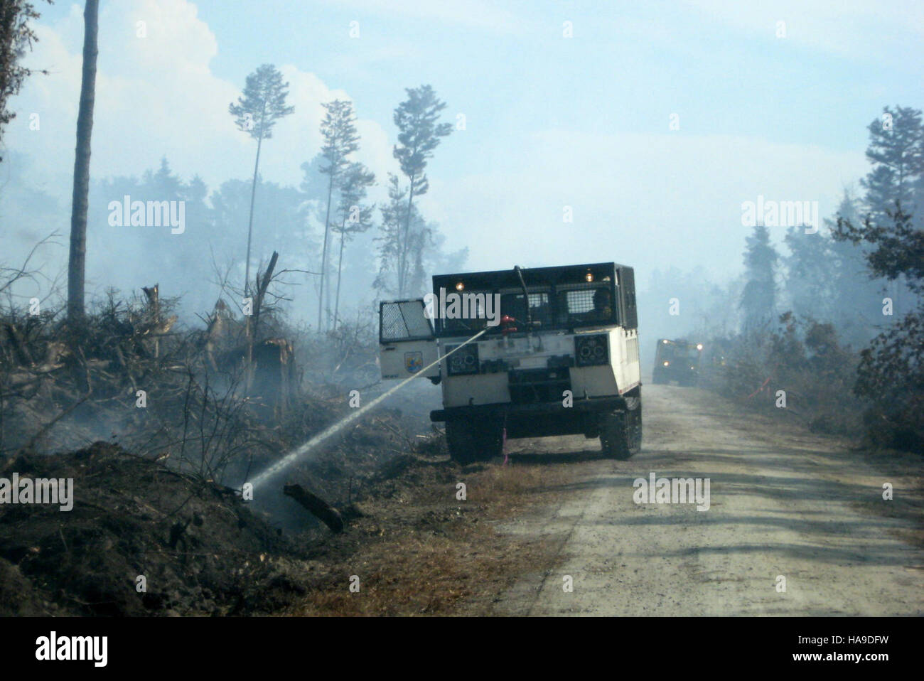 usfwsnortheast 6098303734 Swamp vehicle on Forest Line Road Stock Photo ...