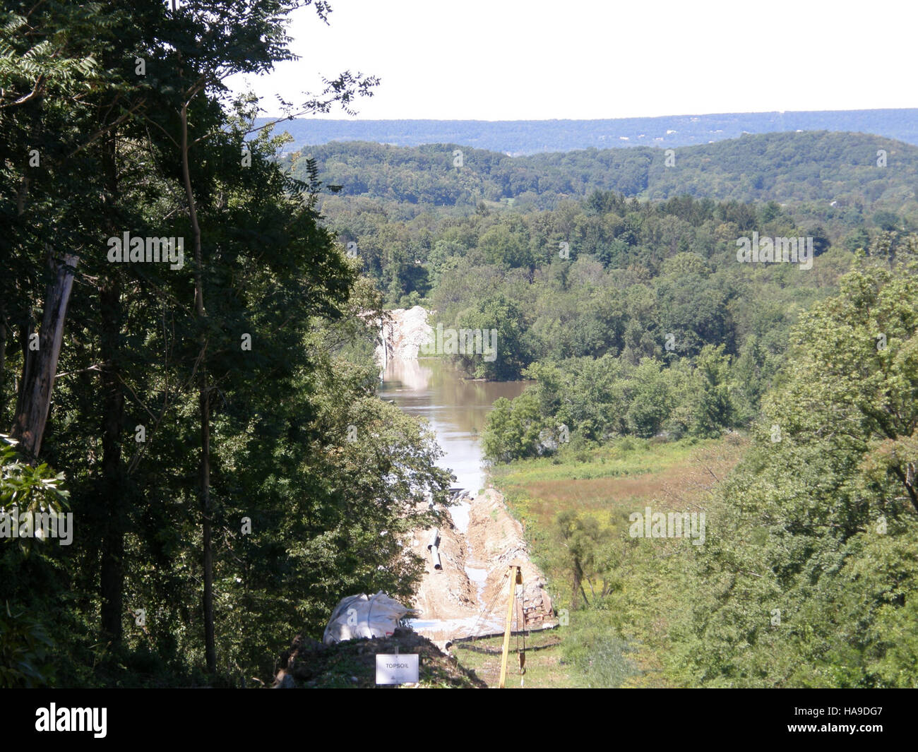 Hurricane damage at Wallkill River National Wildlife Refuge in 2011 ...