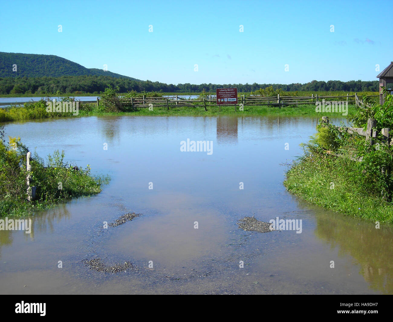 Flooding at the Wallkill River National Wildlife Refuge has impacted ...