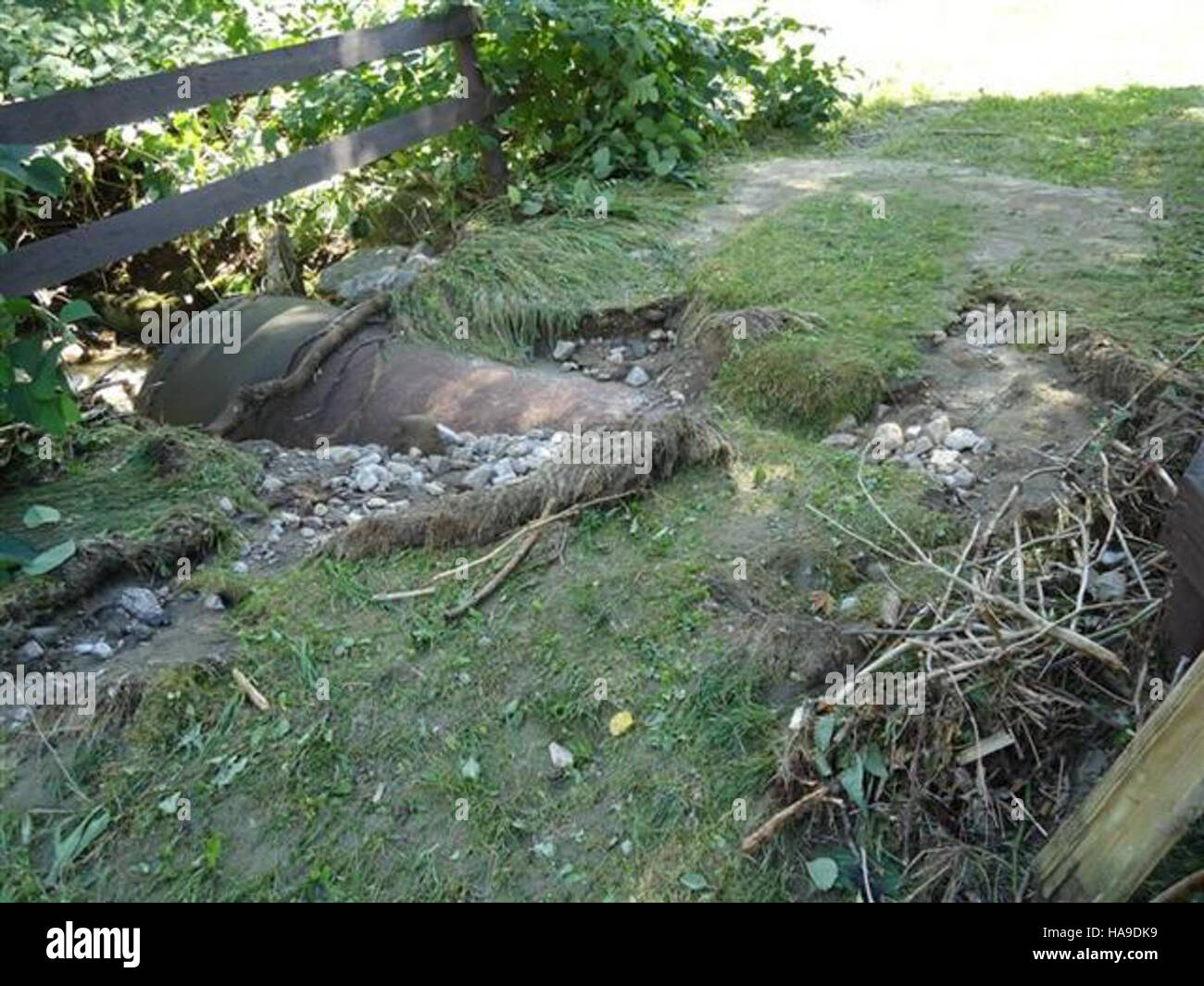 The storm that damaged Eisenhower National Fish Hatchery in Vermont ...