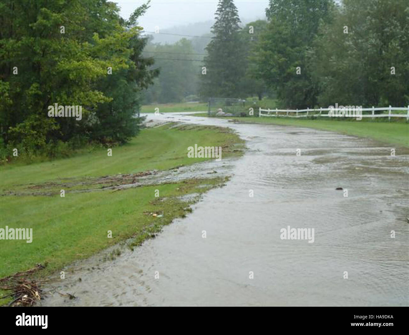 Storm damage at the Eisenhower National Fish Hatchery in Vermont led to ...