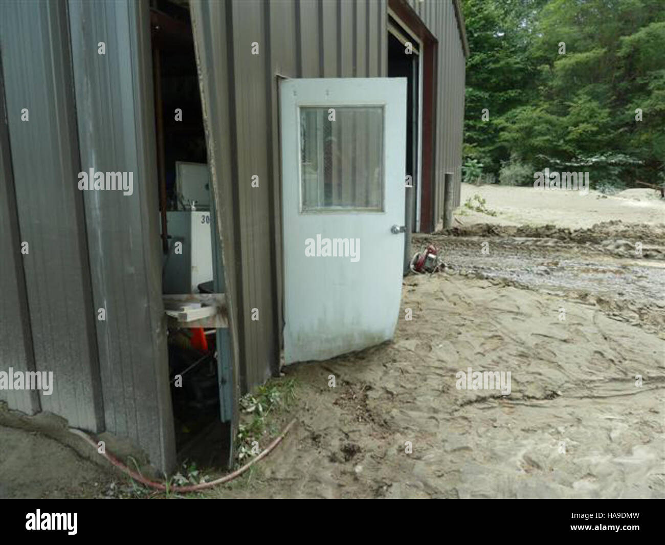 The White River National Fish Hatchery in Bethel, VT, faces damage from ...