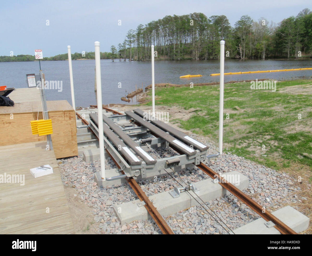 usfwsnortheast 6424923985 Boat portage installed at Lake Tecumseh Stock ...
