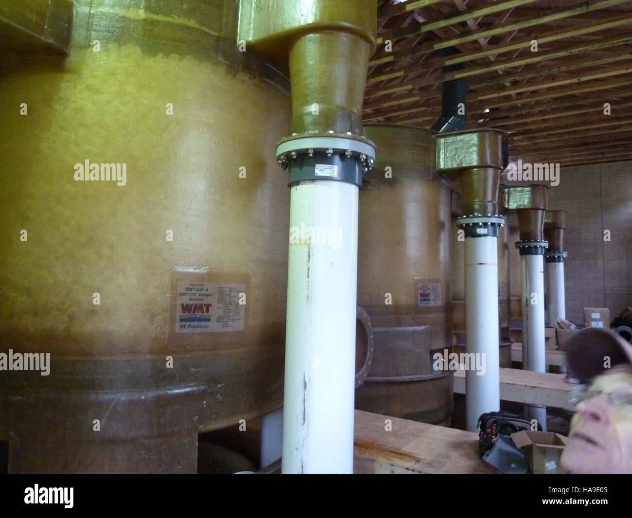 New aeration towers are introduced at a national park to improve water ...