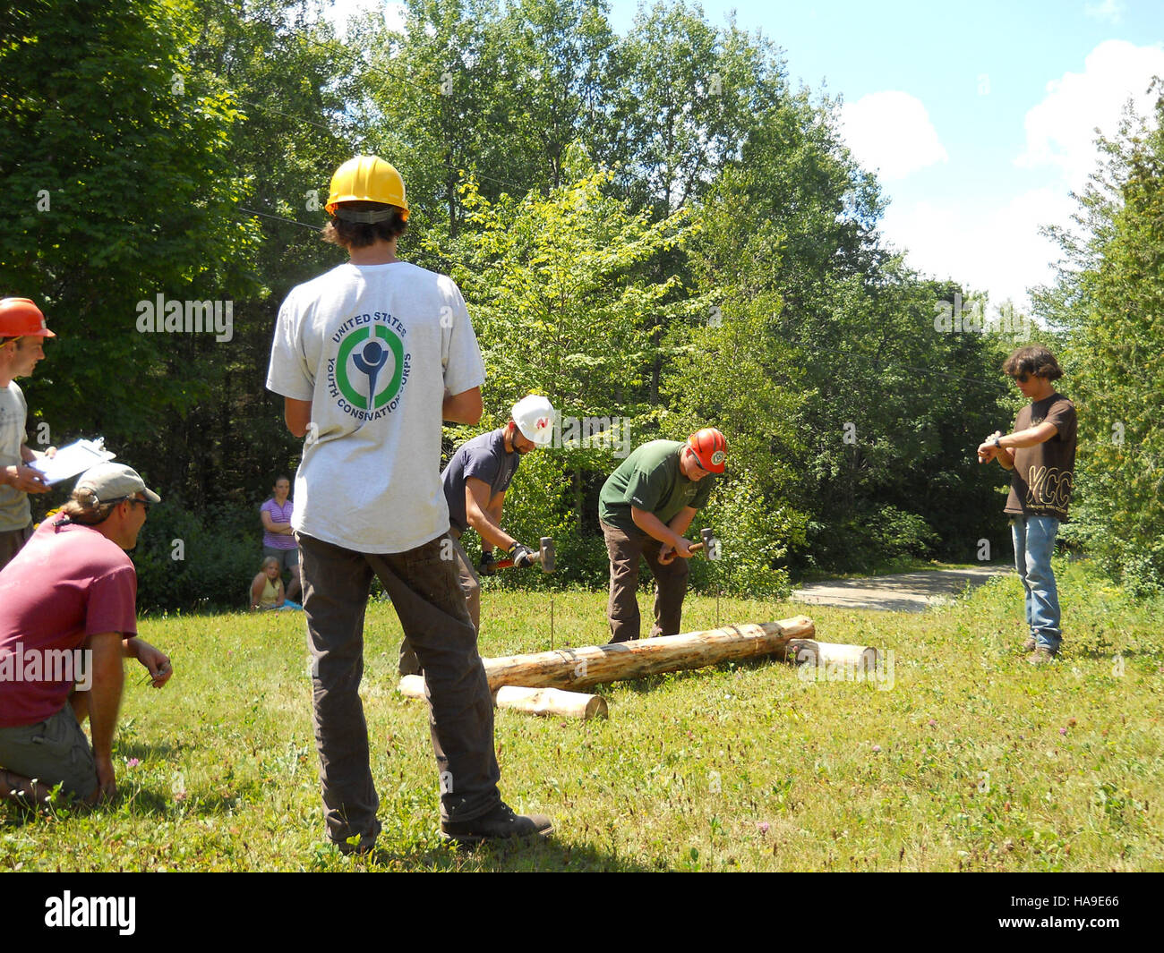 Youth Conservation Corps (YCC) members contribute to environmental ...