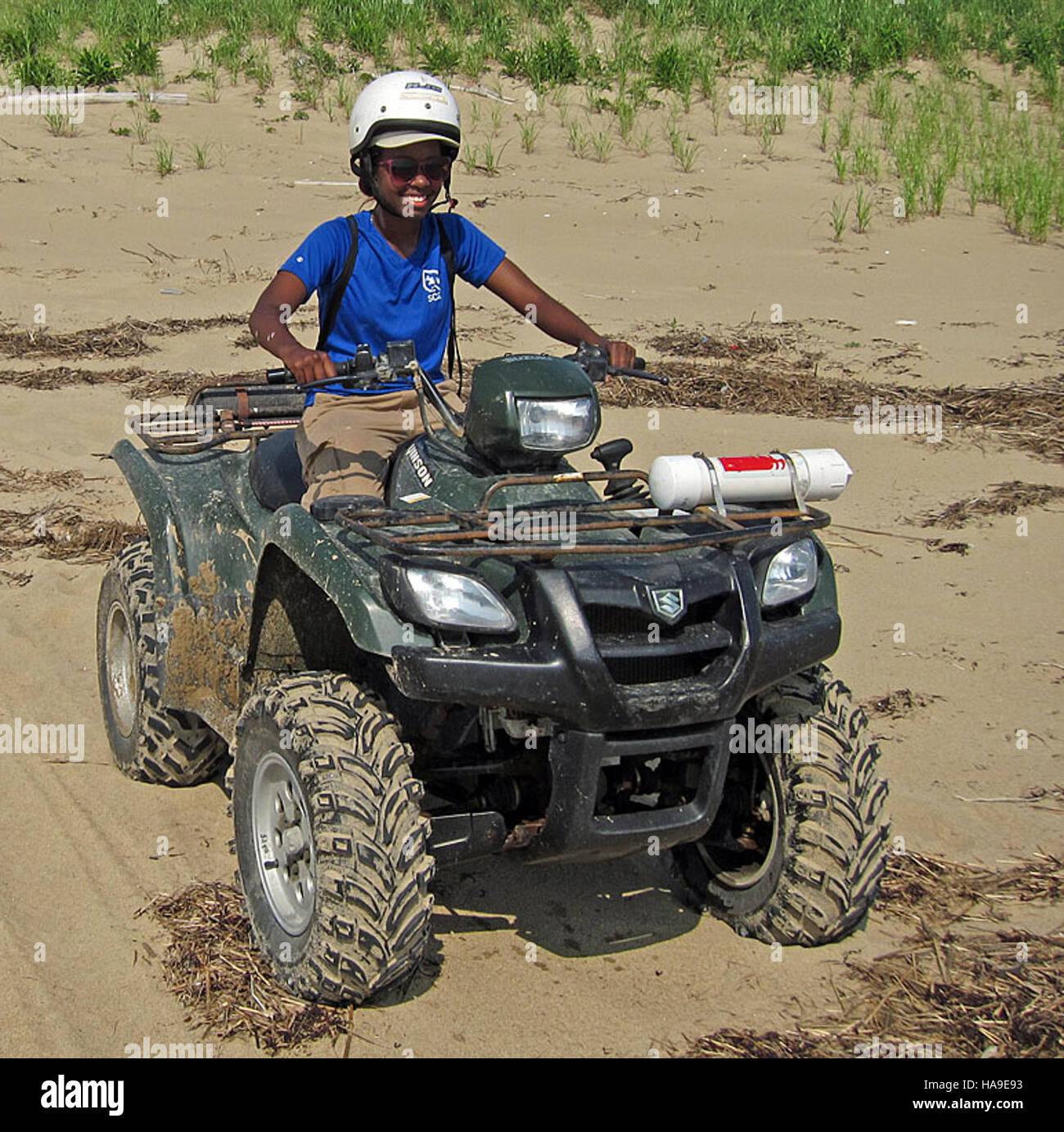 U.S. Fish and Wildlife Service staff monitor invasive species in ...