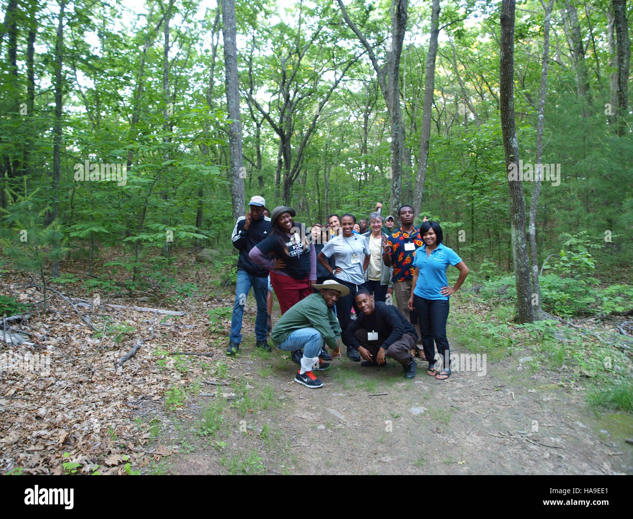 An image from the U.S. Fish and Wildlife Service showing participants ...