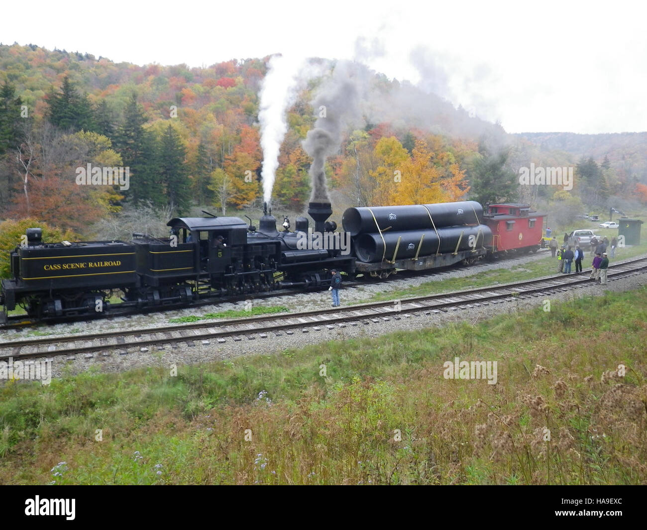 A vintage train in a national park is being used to improve fish ...