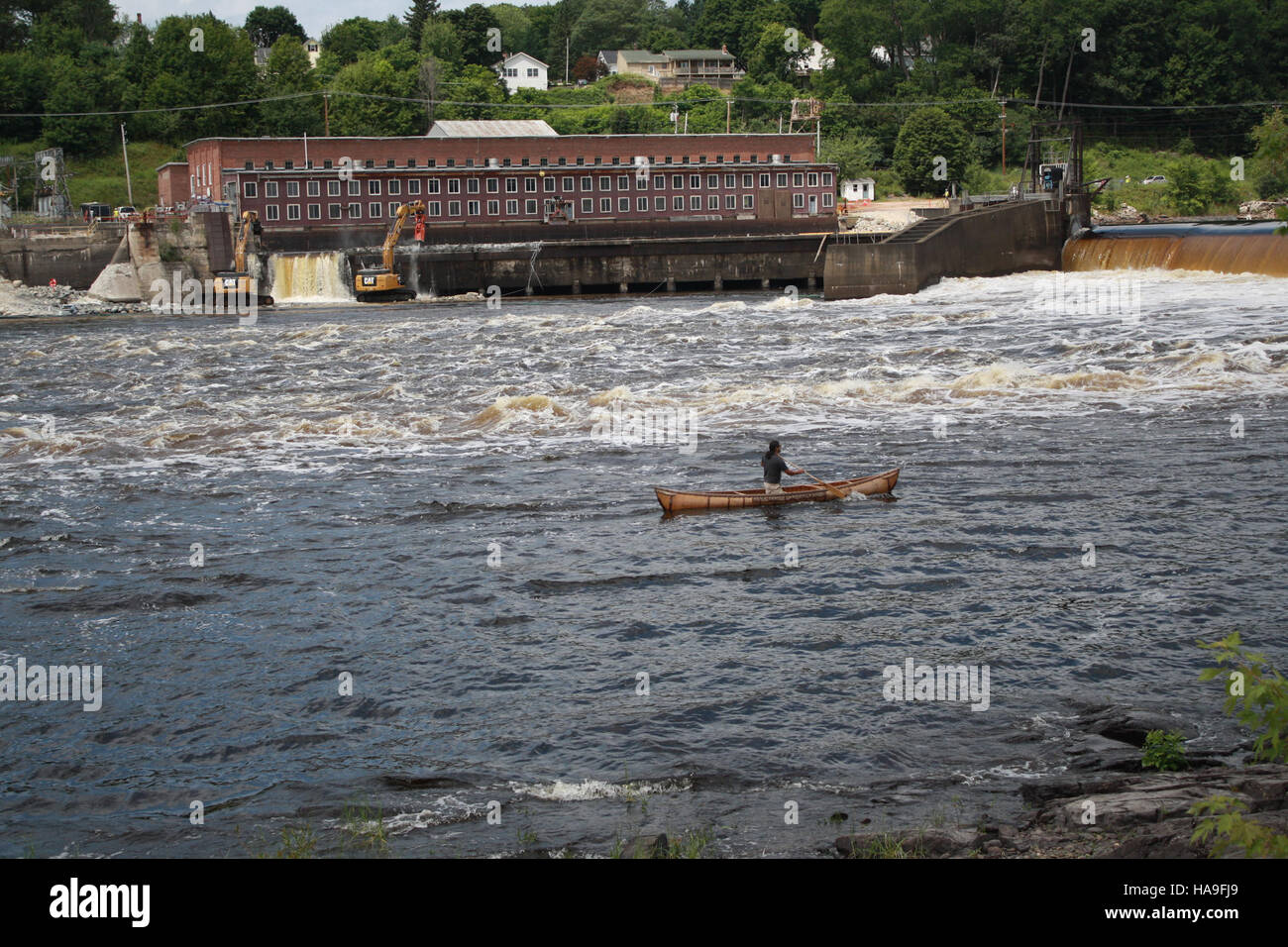 The Veazie Dam removal project is a significant environmental effort to ...