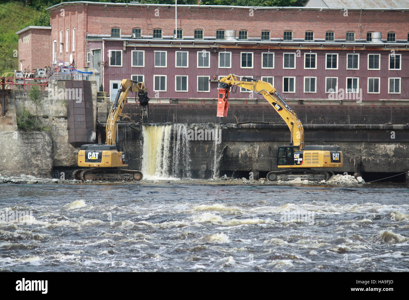 The removal of Veazie Dam is a critical step in restoring river ...