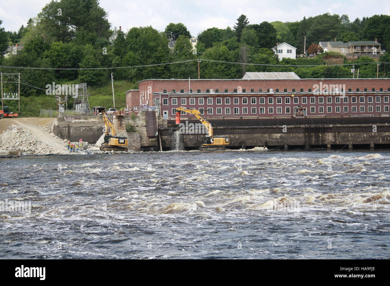 The Veazie Dam removal is part of an ongoing effort to restore the ...