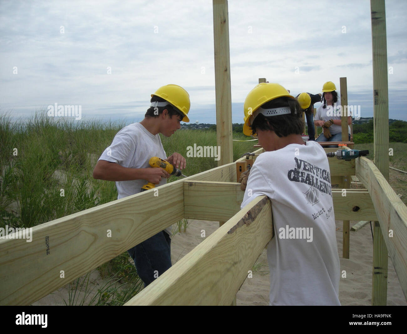 The Youth Conservation Corps (YCC) is actively engaged in construction ...