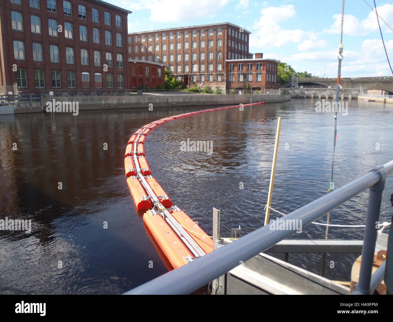 usfwsnortheast 9446861676 Floating DS guidance screen Stock Photo - Alamy