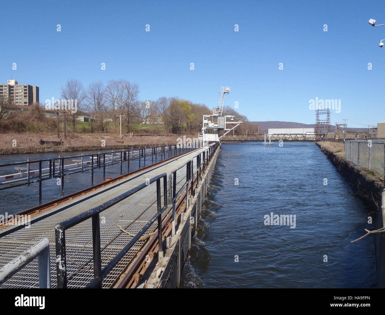 The Fish Guidance Screen installed on the Connecticut River is part of ...