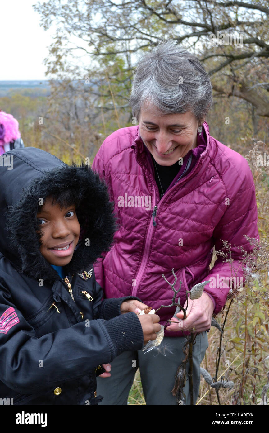 The Minnesota National Wildlife Refuge, part of the U.S. Fish and ...