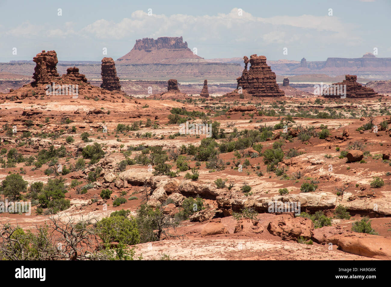 Canyonlands National Park, known as the Land of Standing Rocks ...