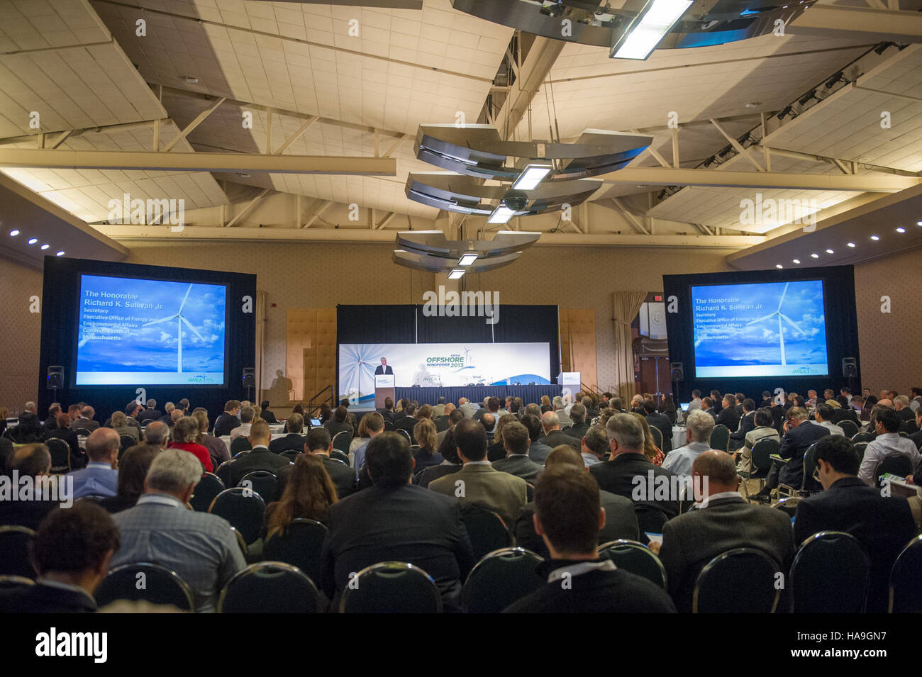 This image highlights the Offshore Wind Conference, discussing ...