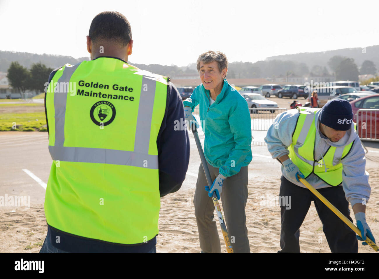 Chrissy Field, part of the Golden Gate National Recreation Area, is a ...