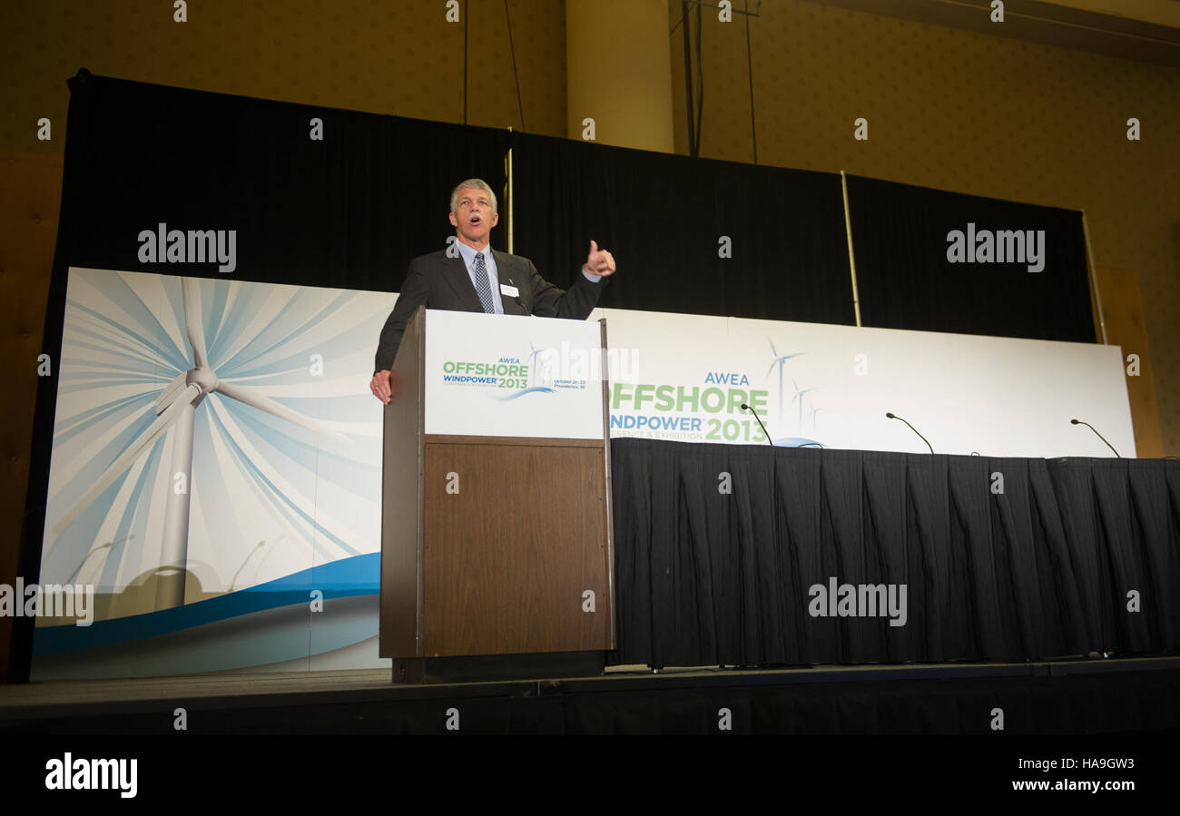 This image showcases an event related to the Offshore Wind Conference ...