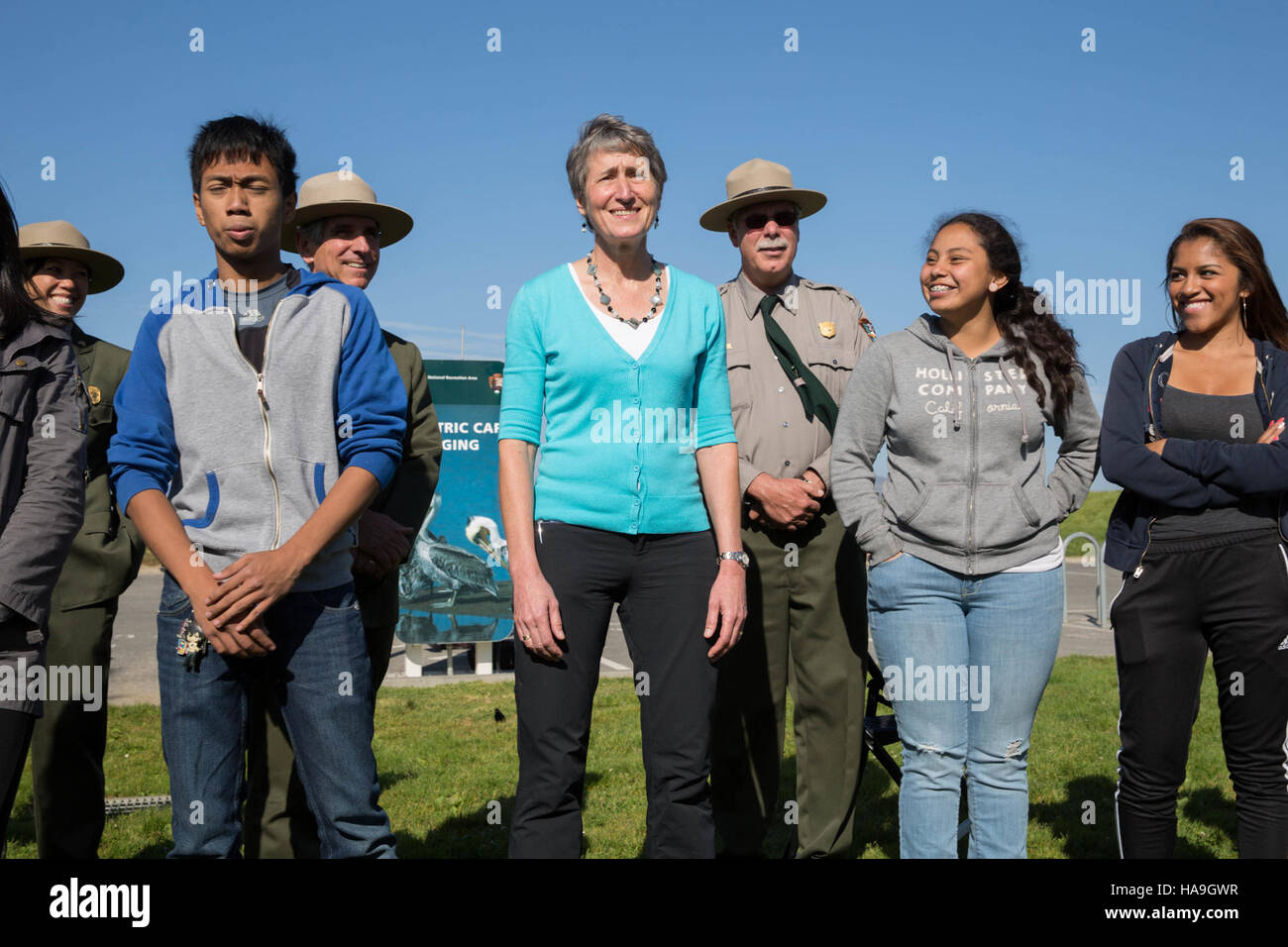 Chrissy Field, part of the Golden Gate National Recreation Area, is a ...