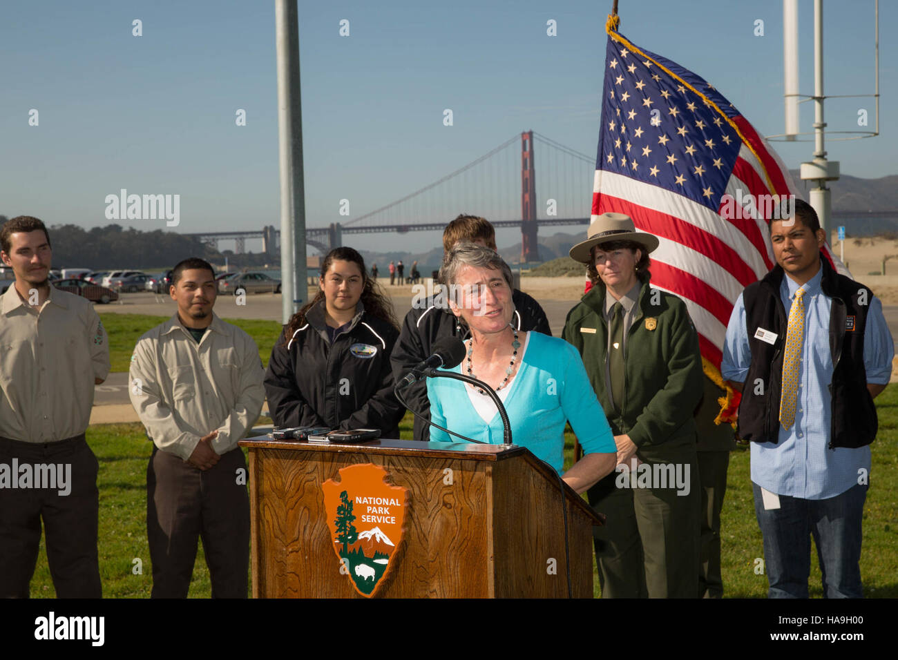 Chrissy Field, part of Golden Gate National Recreation Area, provides a ...
