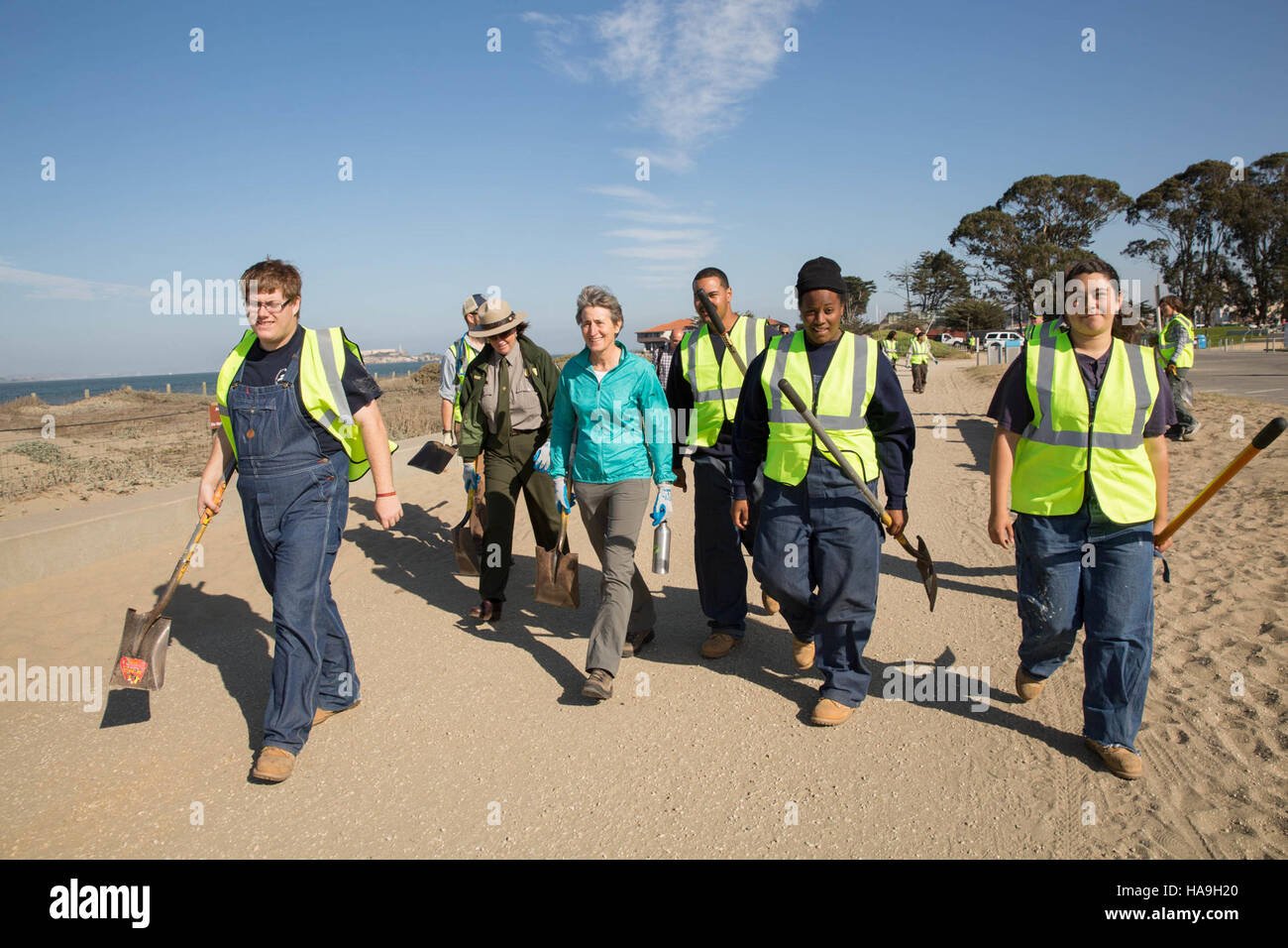 Chrissy Field, a prominent area in the Golden Gate National Recreation ...