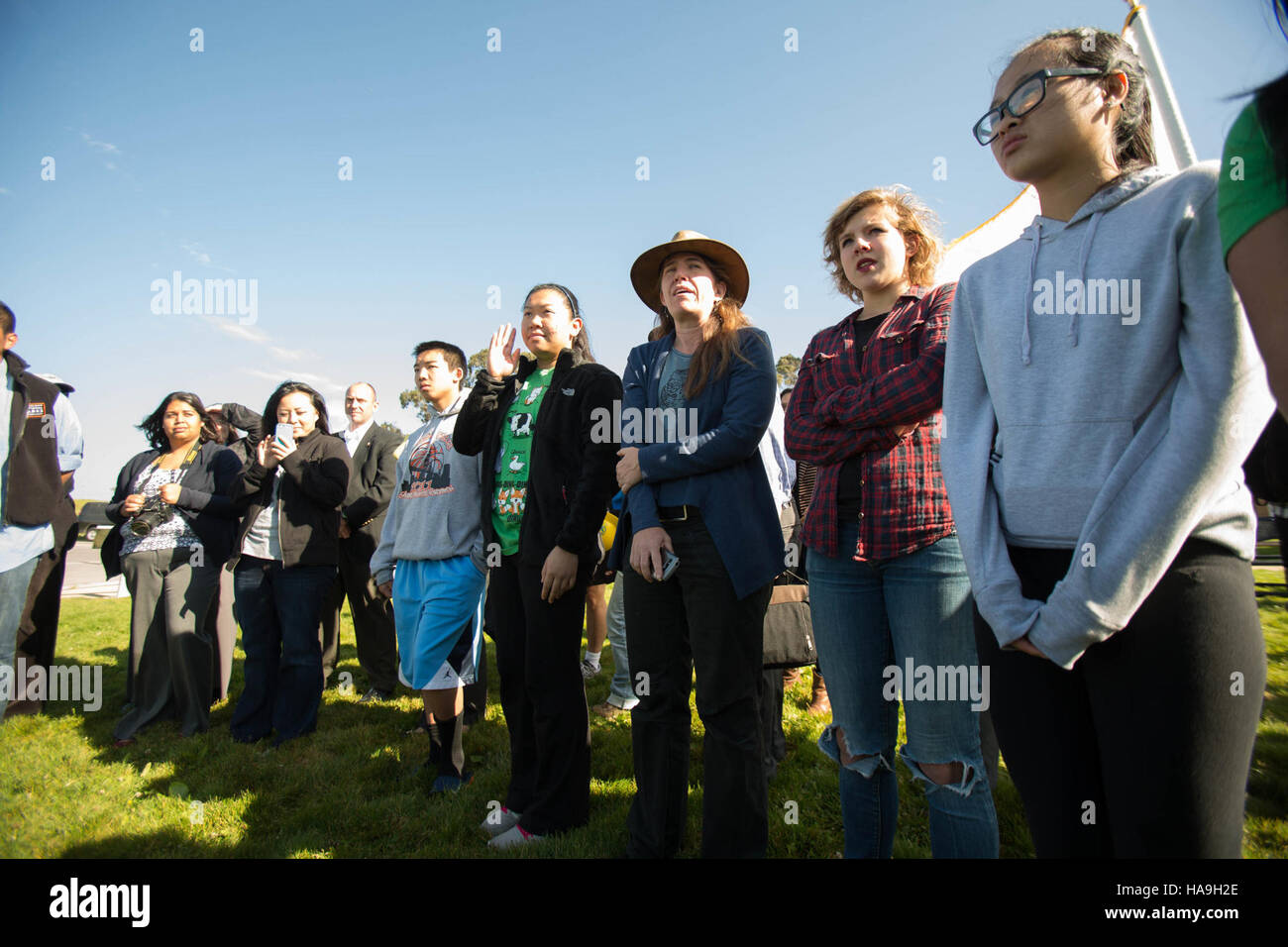 An image taken at Chrissy Field, located in a national park, showcasing ...