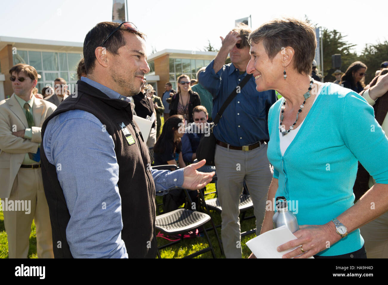 A photo of Chrissy Field, a prominent location within the Golden Gate ...
