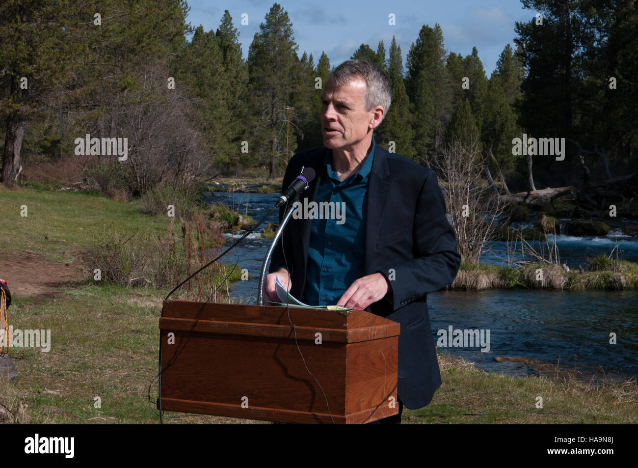 Richard Whitman, a natural resource advisor, discusses resource ...